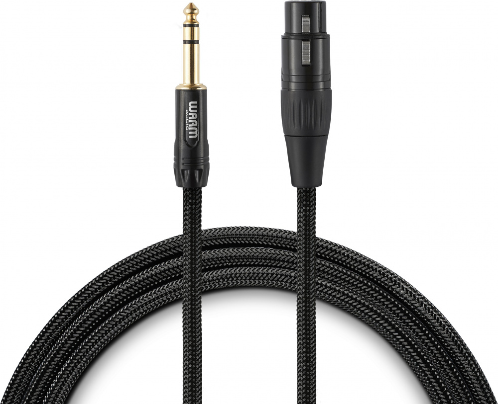 Warm Audio Microphone Cable PREM TRS-XLRF 0,9meter - Matrix Pro Audio